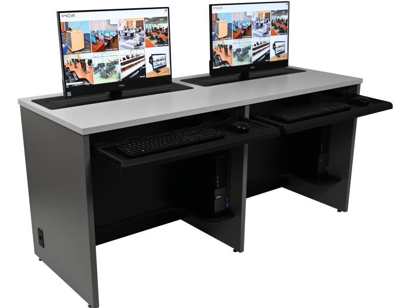Computer Training Desks - Trolley™ Monitor Lift | Nova Solutions